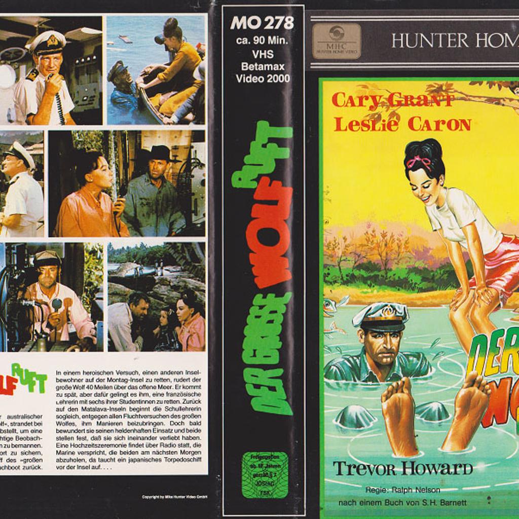 Der grosse Wolf ruft-Cary Grant, Leslie Caron in 86169 Augsburg für 3 ...