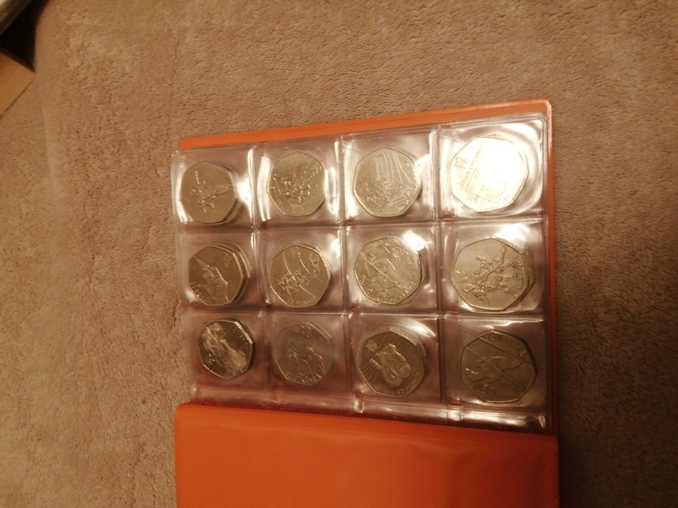 OLYMPICS 50 PENCE COINS. in KT1 London für 200,00 £ zum Verkauf | Shpock DE