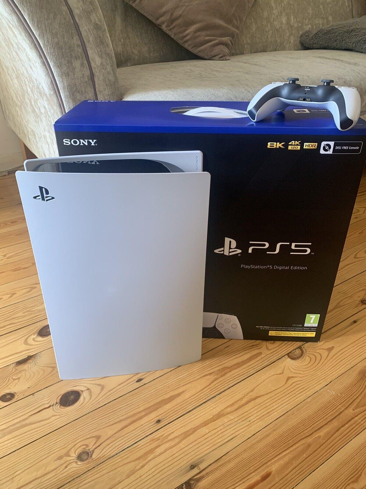 Sony PS5 Digital Edition Console - White in BN1 Brighton for £280.00 ...