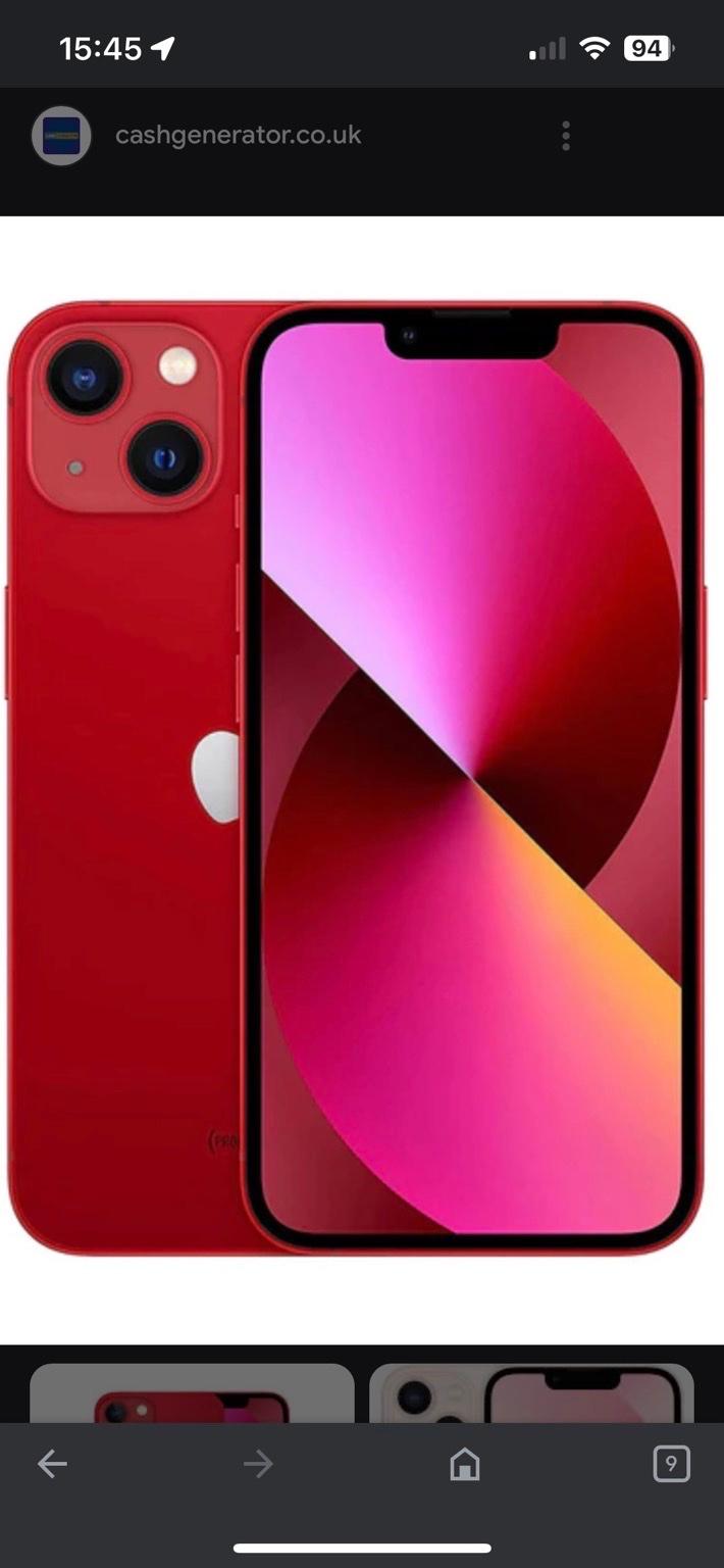 iPhone 13 Red 128g in BN27 Wealden for £375.00 for sale | Shpock