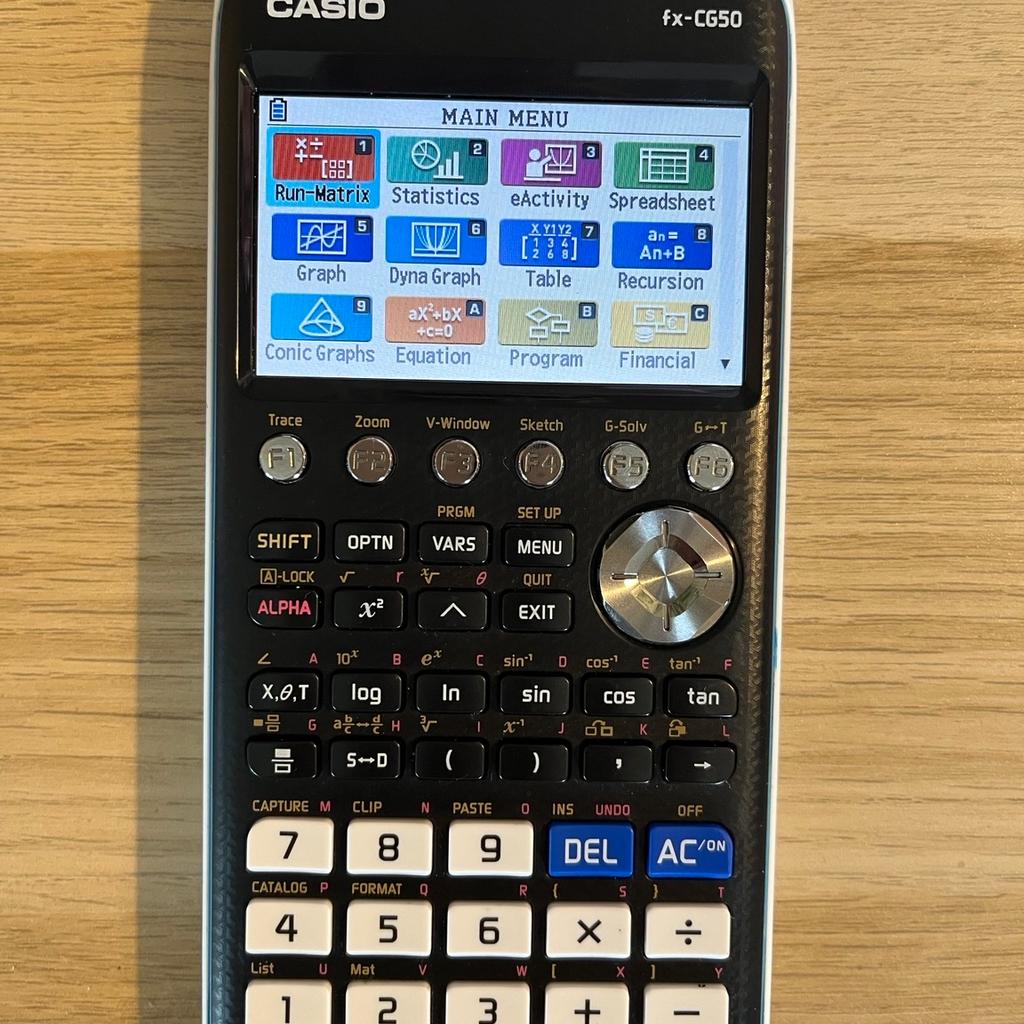 Casio Fx Cg50 Graphical Calculator In Dy4 Sandwell Für £ 4300 Zum Verkauf Shpock At 