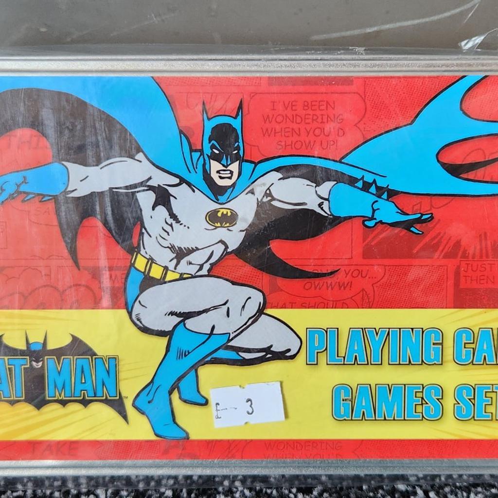Batman Playing Card Set With Collectors Tin in BL4 Kearsley für £ 3,00 ...