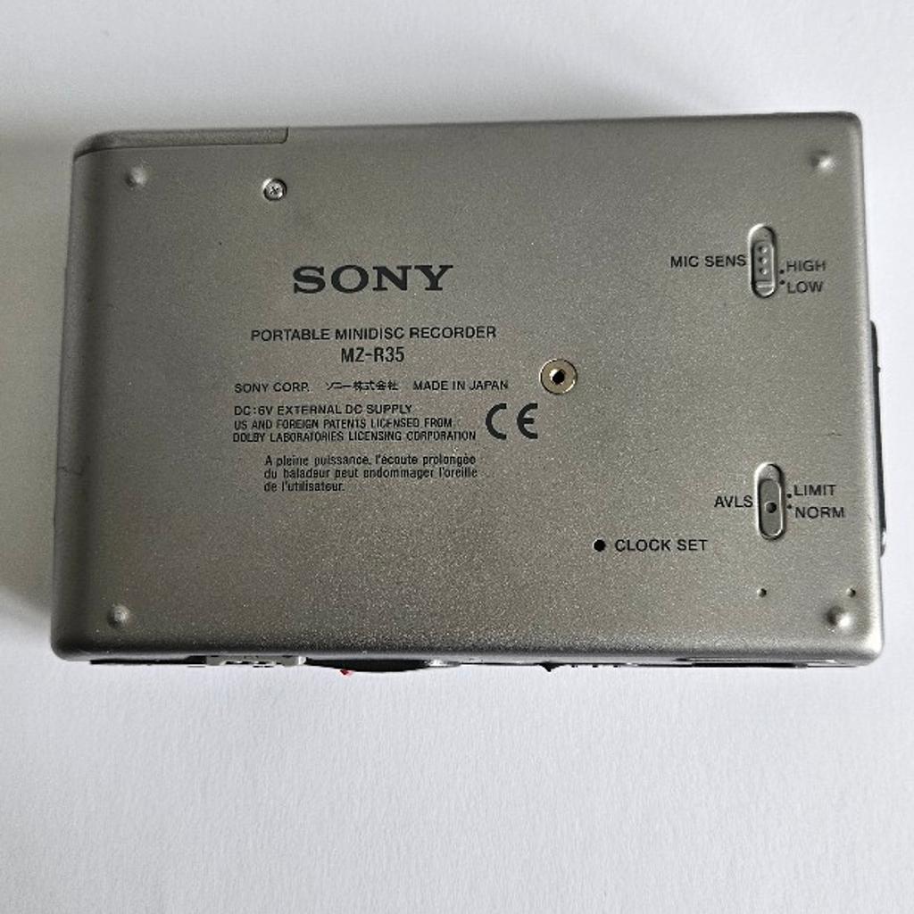 Sony MZ - R35 Recordable Mini Disc Player in WV8 Staffordshire for £60. ...