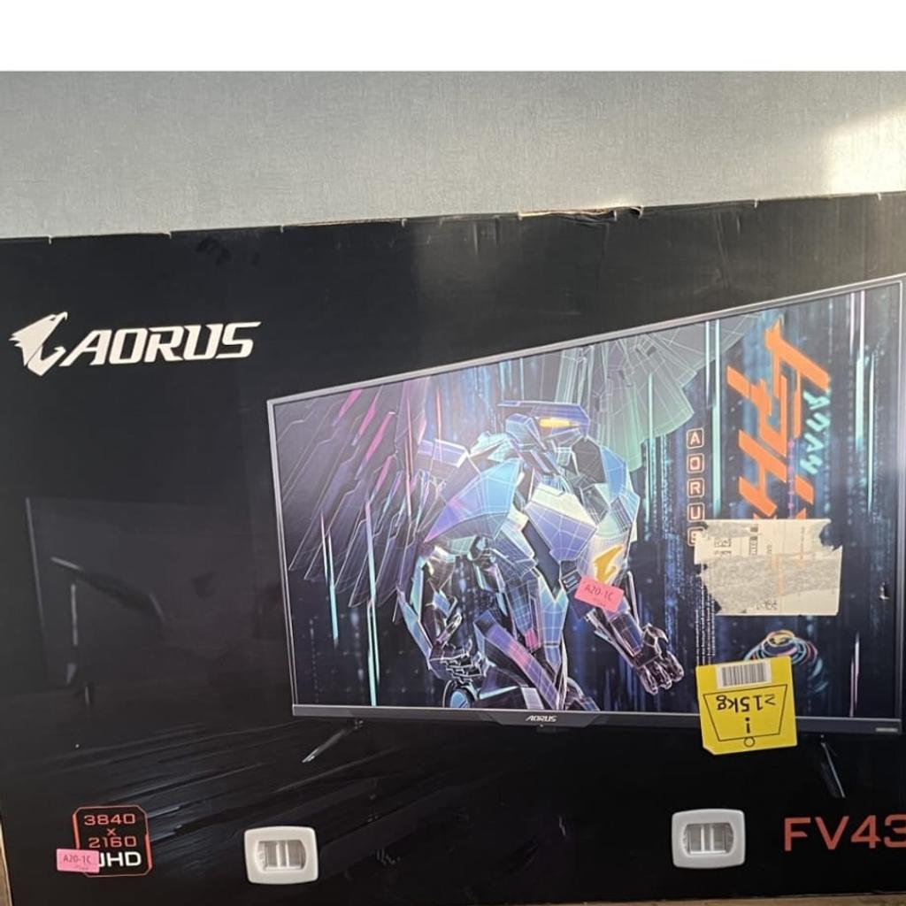 gigabyte aorus fv43u 4k ultra hd 43inch 144hz in M34 Tameside for £225. ...
