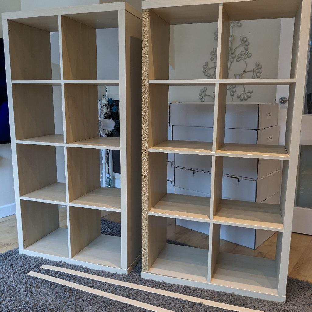 IKEA kallax shelving unit x 2 beech in TW12 London für 5,00 £ zum ...