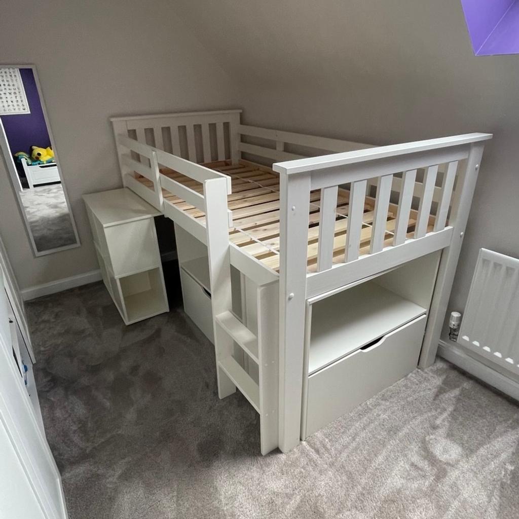 Mid Sleeper Cabin Bed with storage (Single) in B68 Sandwell for £225.00 ...