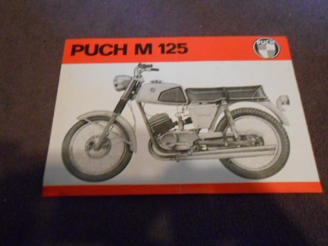 Oldtimer Prospekt Puch M125 in 2500 Gemeinde Baden for €15.00 for sale | Shpock