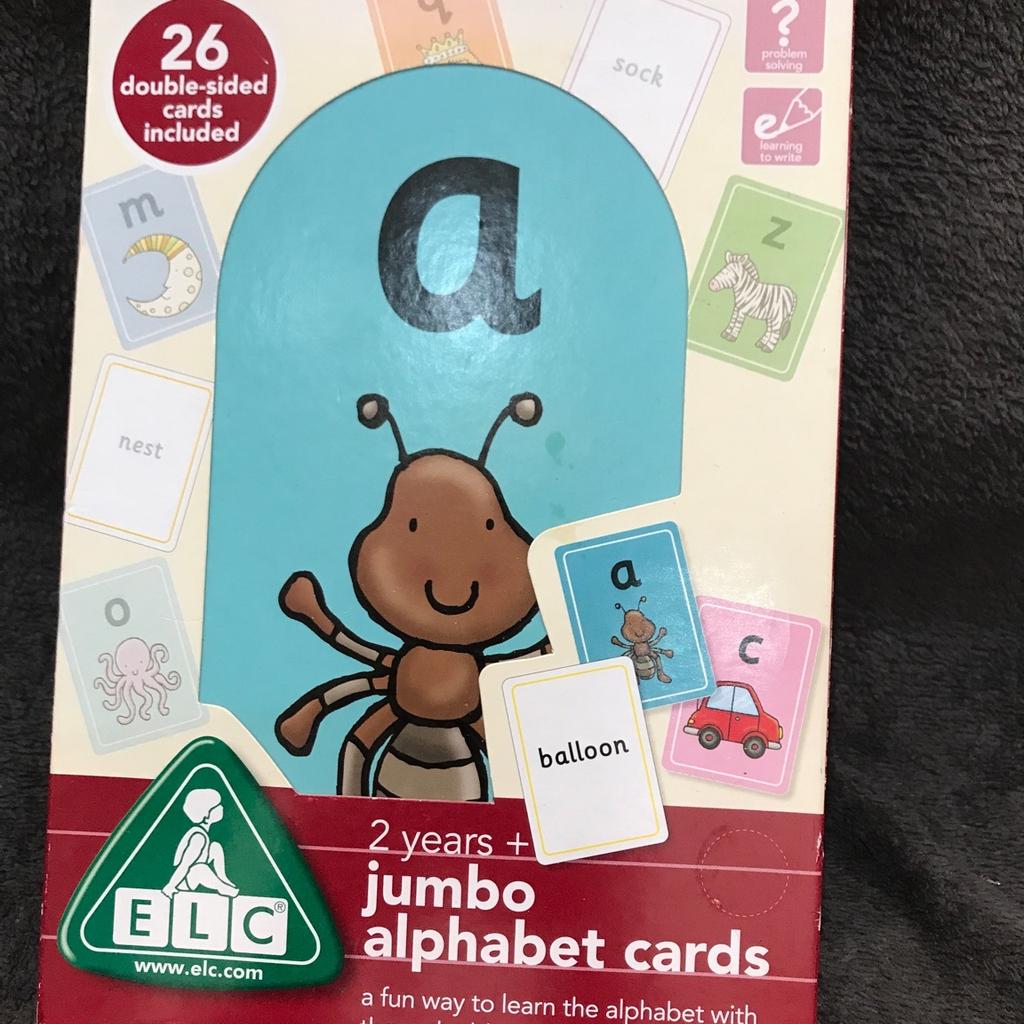Jumbo Alphabet Cards in B75 Birmingham für £ 1,00 zum Verkauf | Shpock AT