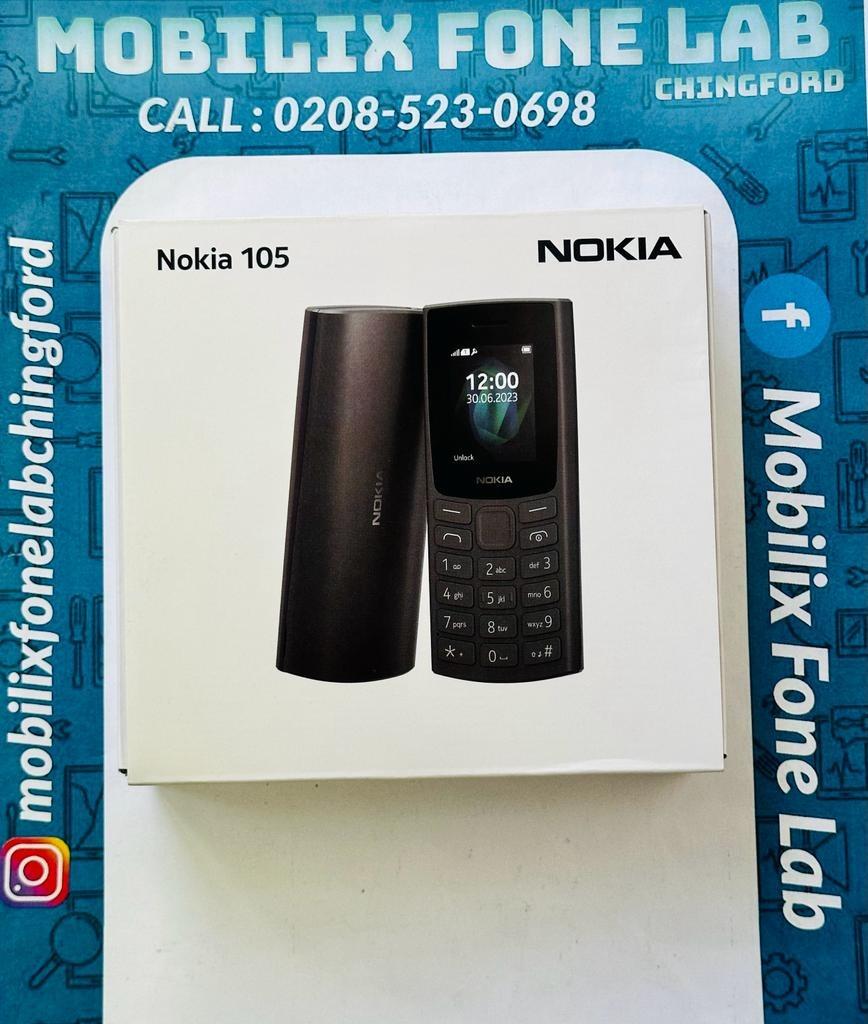 Nokia 105 2023 2G Dual Sim Unlocked Charcoal in E4 London for £29.99 ...