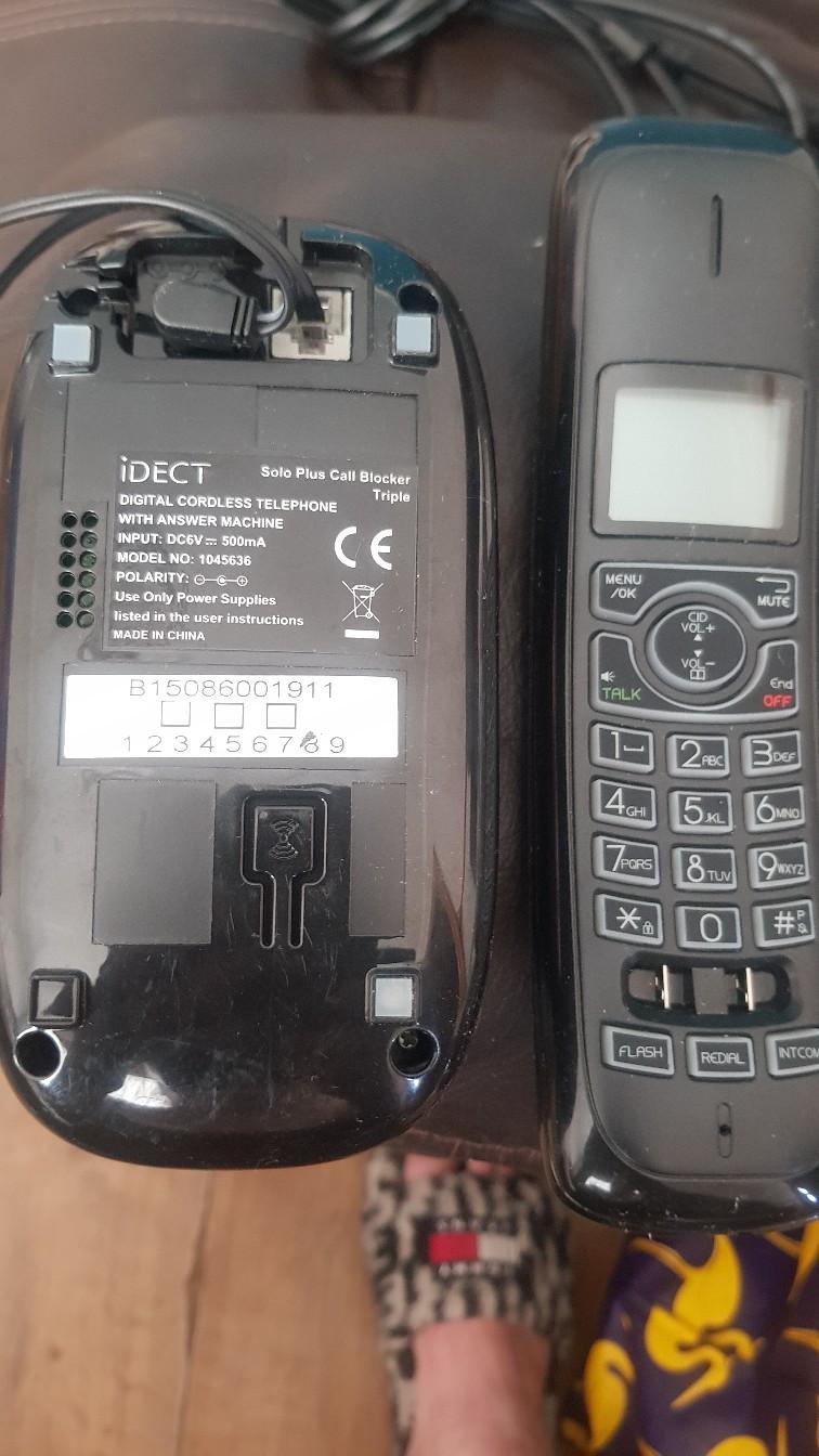 iDECT TRIPLE SOLO PLUS CORDLESS PHONES in DY1 Dudley for £12.00 for ...
