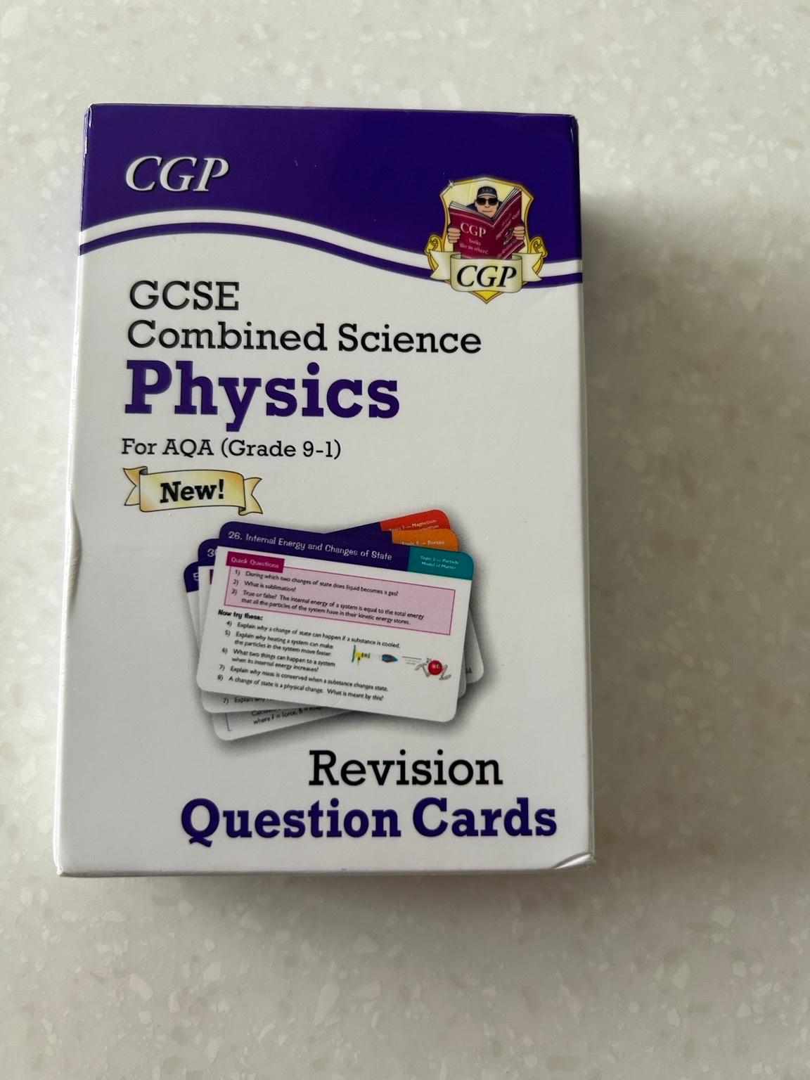 GCSE PHYSICS REVISION CARDS in BB2 Blackburn für 3,50 £ zum Verkauf ...