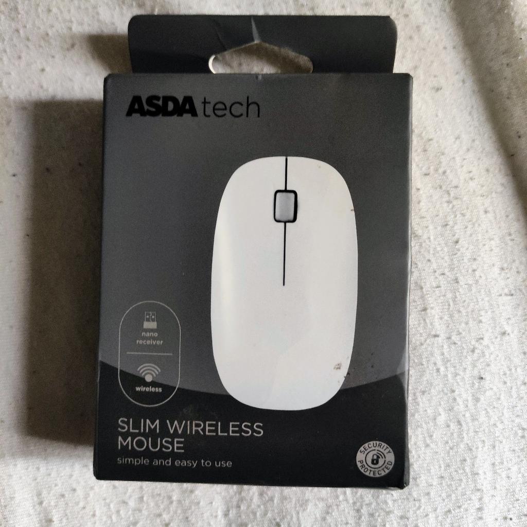 Asda Tech Slim Wireless Mouse. in SE8 London for £10.00 for sale | Shpock