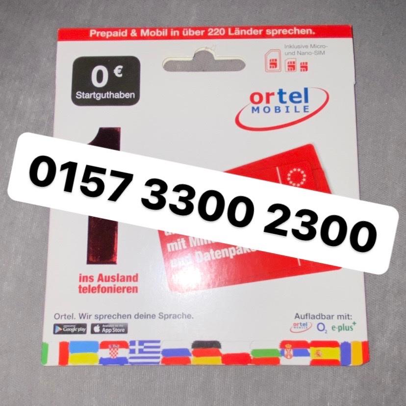 NEU 0157 3300 2300 VIP Nummer Handynummer in 56729 Monreal für 179,00 ...