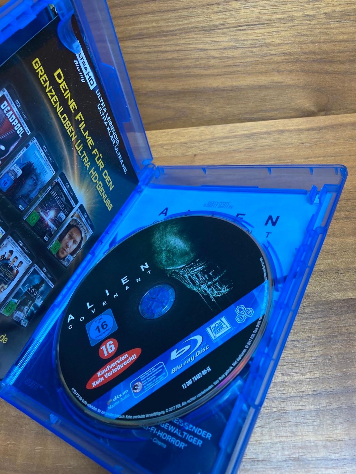 DVD Bluray Alien Covenant in 47800 Krefeld für 3,00 € zum Verkauf ...