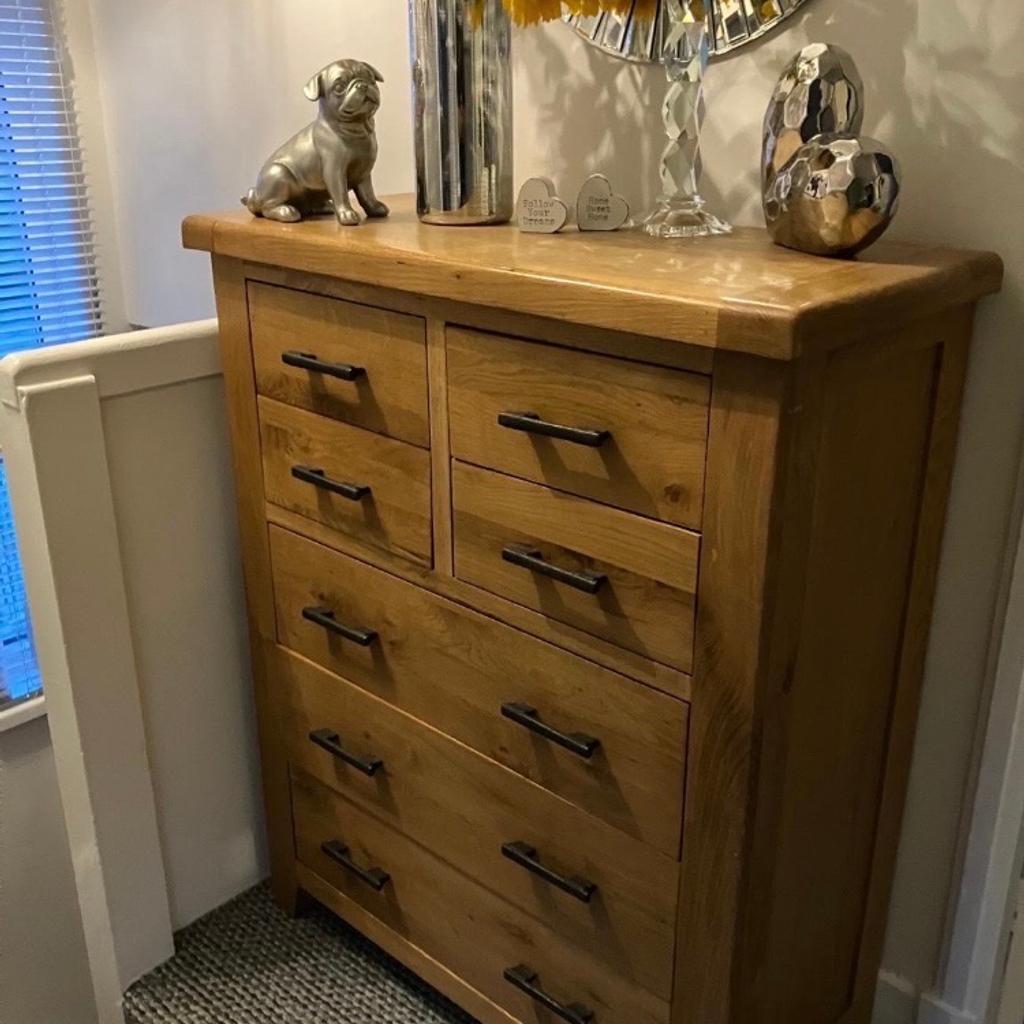 Solid oak chest of draws in BD21 Bradford für £ 65,00 zum Verkauf ...