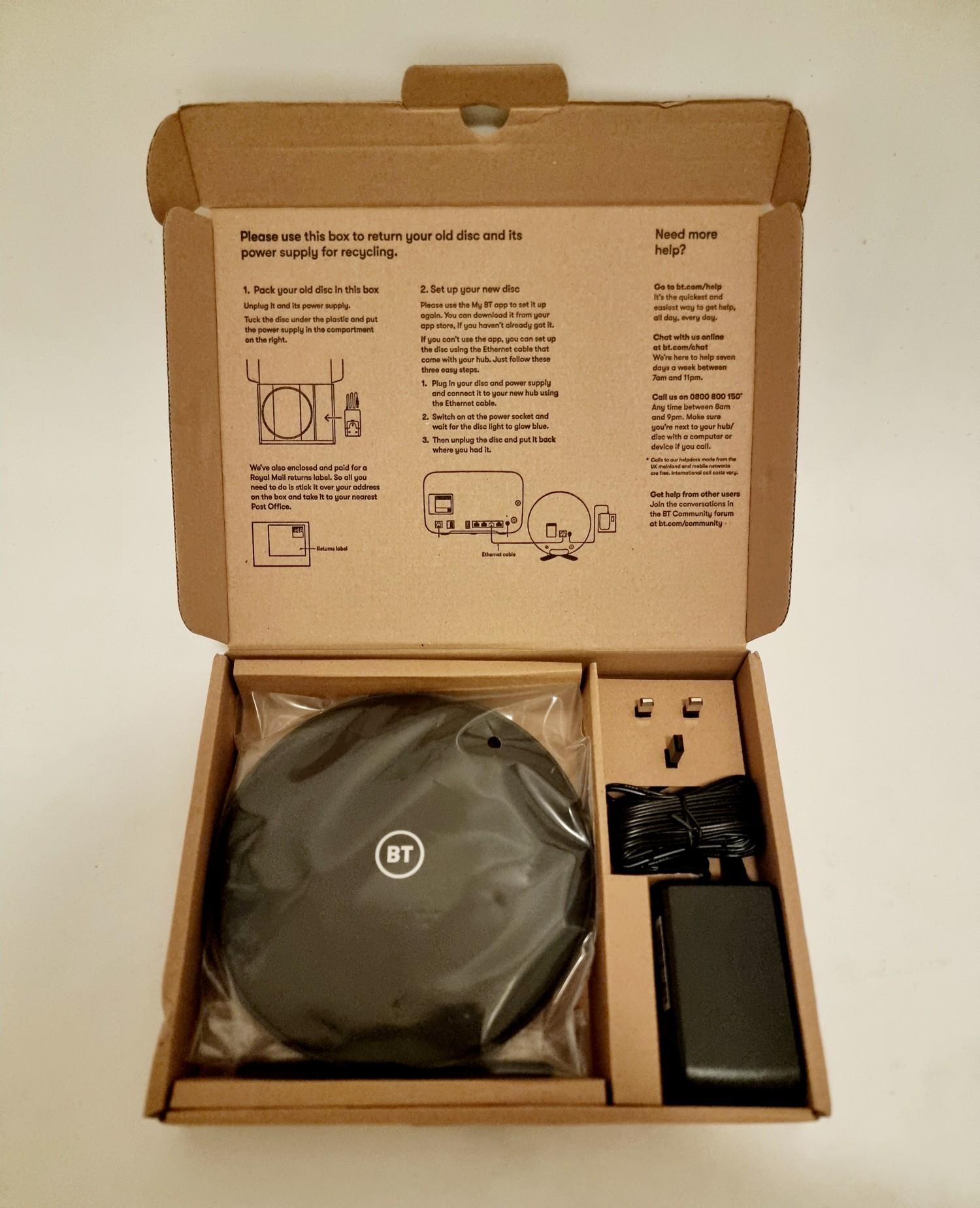 BT Complete WI-FI Disc Add On Disc Dual Band in SE10 London für 60,00 ...