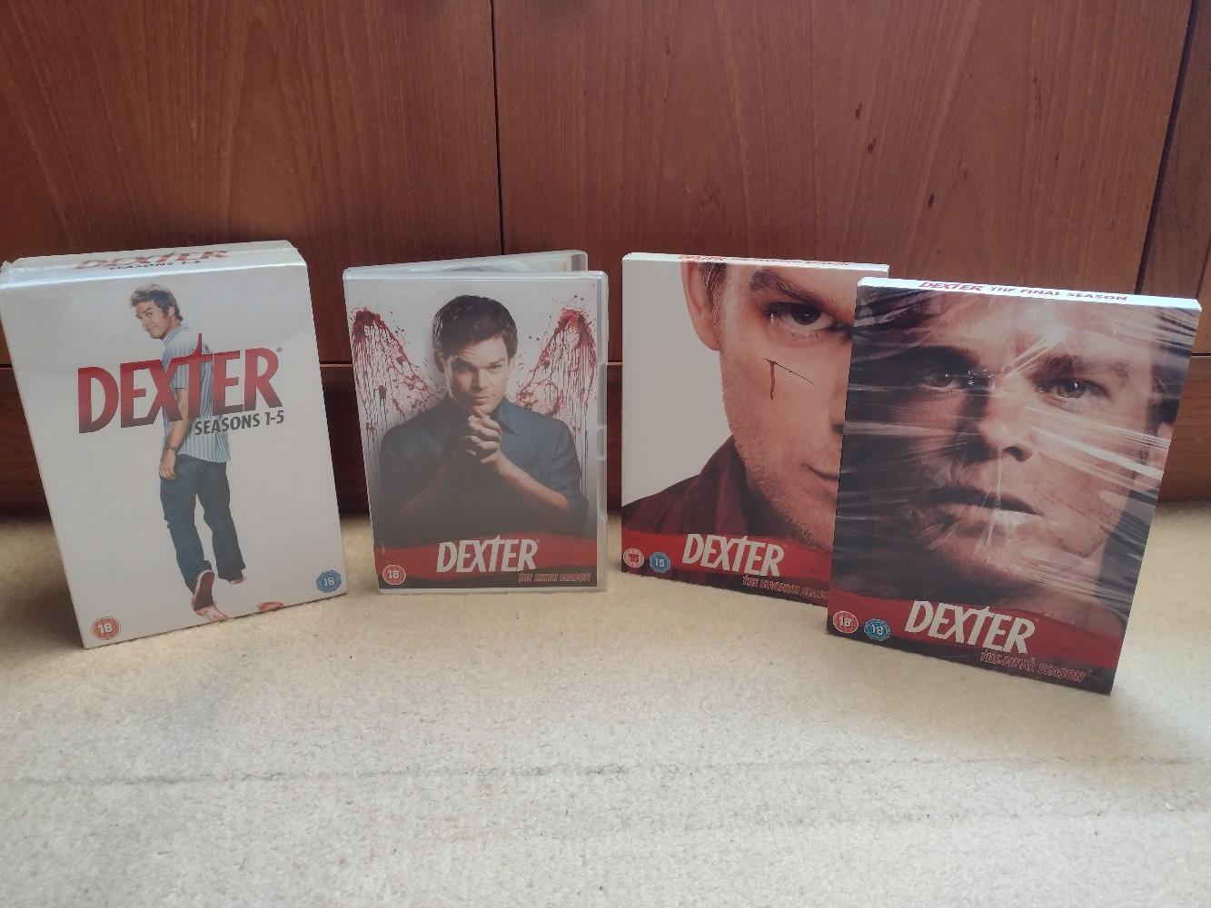 DEXTER DVD SEASON 1 - 8 COMPLETE in TN34 Leonards für 12,00 £ zum ...