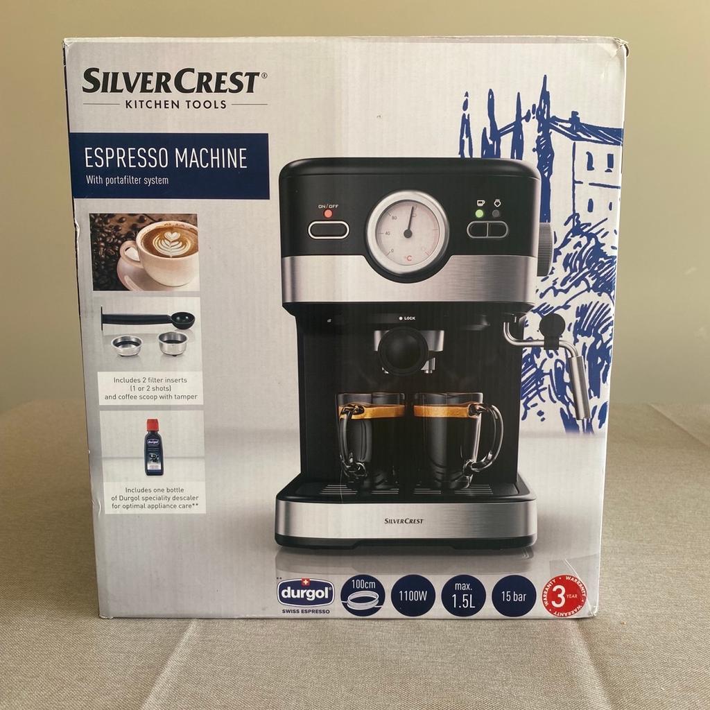Lidl Silvercrest Espresso Machine in BT8 for £45.00 for sale | Shpock