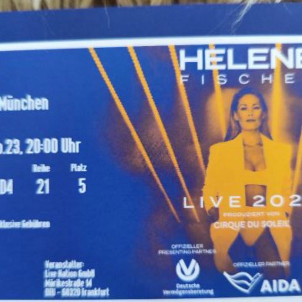Helene Fischer Konzert München in 04179 Leipzig für 140,00 € zum ...
