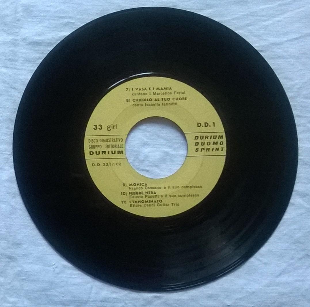 G&B VINILI: 33 GIRI FORMATO 45 - DURIUM D.D.1 in 20142 Milan for €6.00 ...