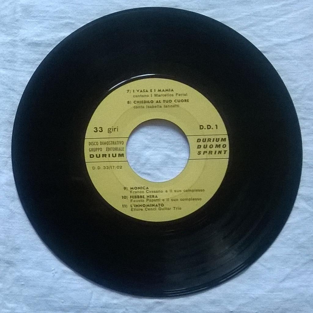 G&B VINILI: 33 GIRI FORMATO 45 - DURIUM D.D.1 in 20142 Milan for €6.00 ...