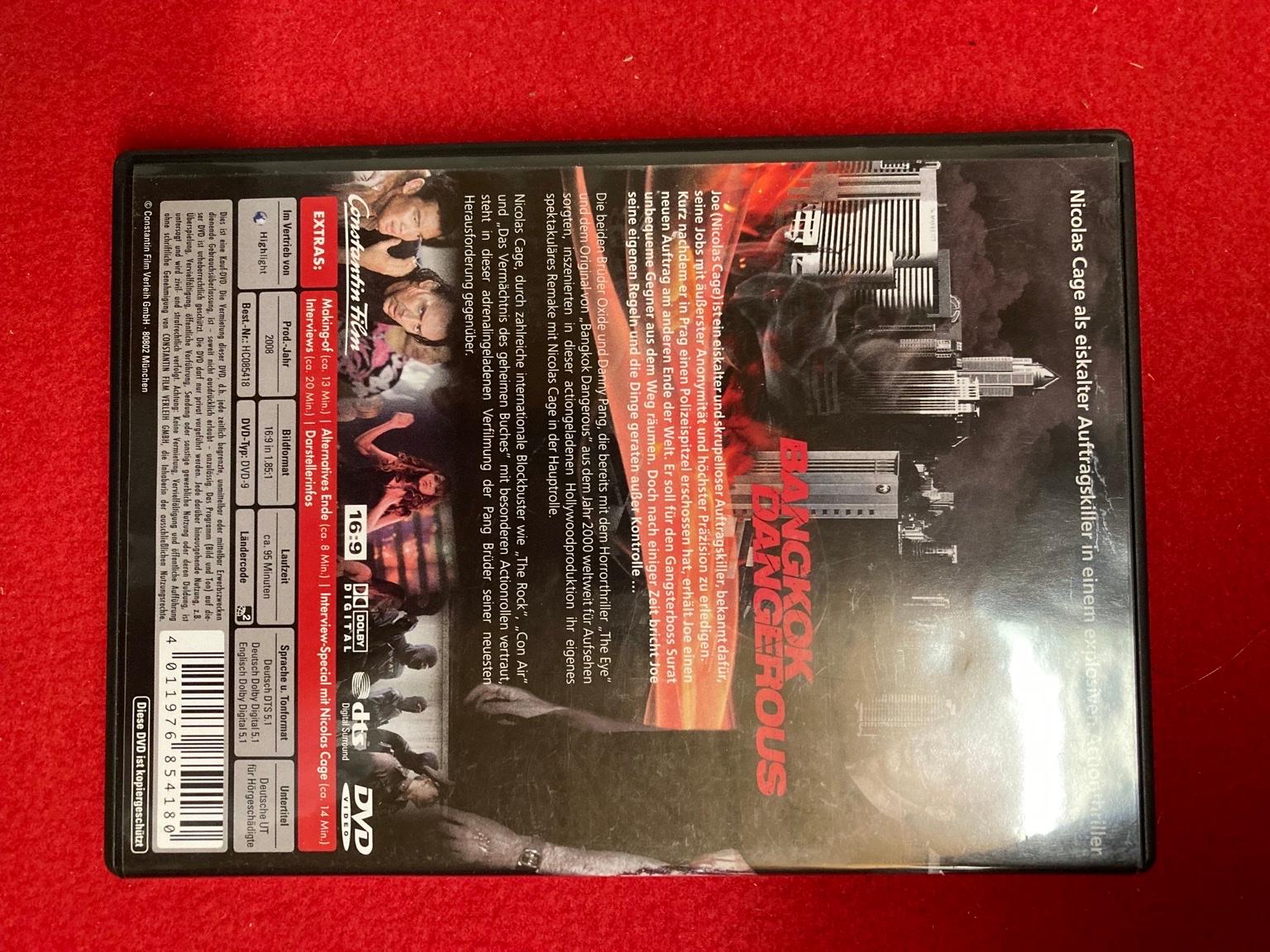 DVD Bangkok Dangerous Nicolas Cage in 47800 Krefeld für € 6,00 zum Verkauf | Shpock AT