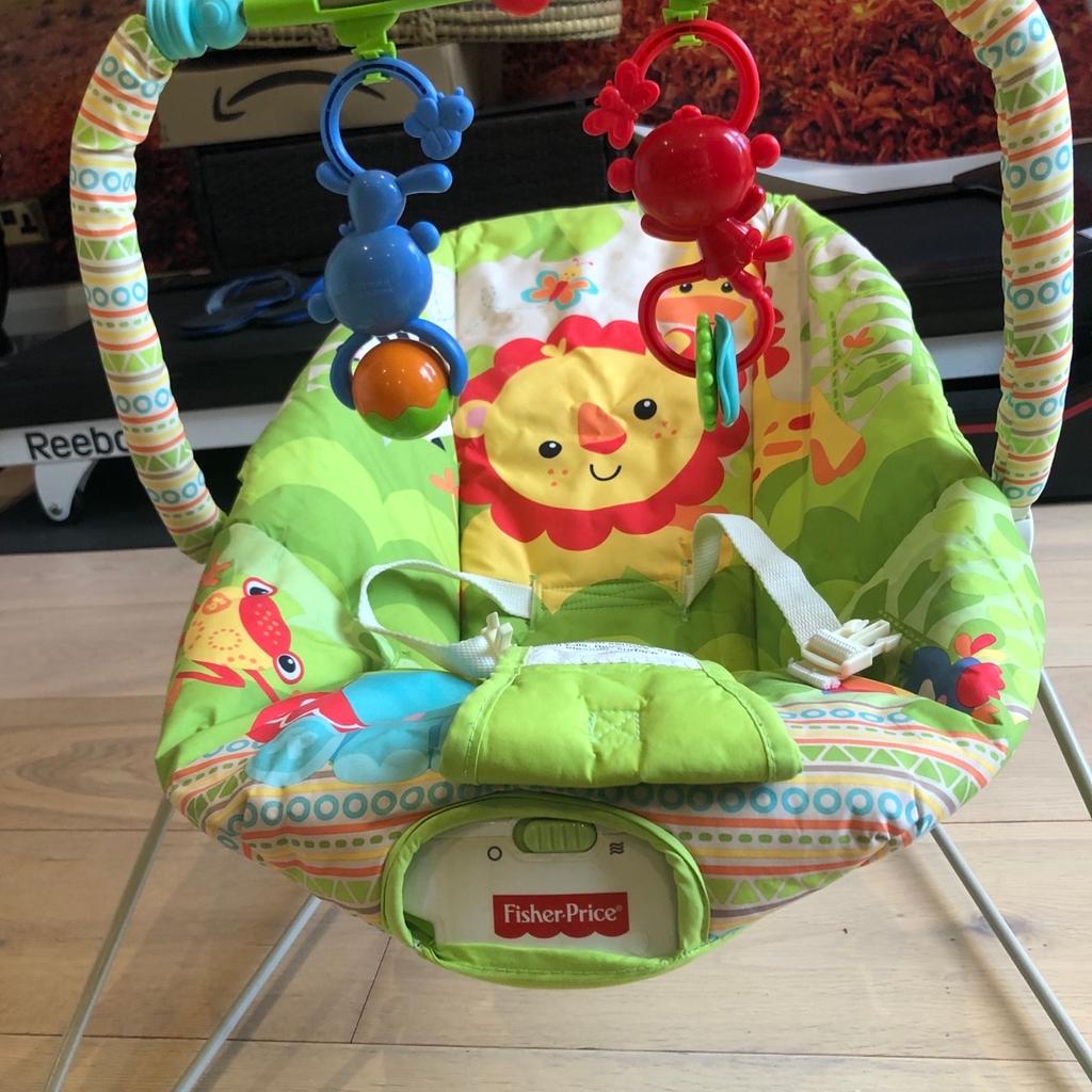 Fisher Price rainforest electric bouncer in CR0 London for £5.00 for ...