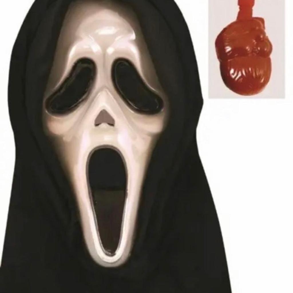 Bleeding Halloween Mask + Scream Mask + Pump in BD8 Bradford für £ 10 ...
