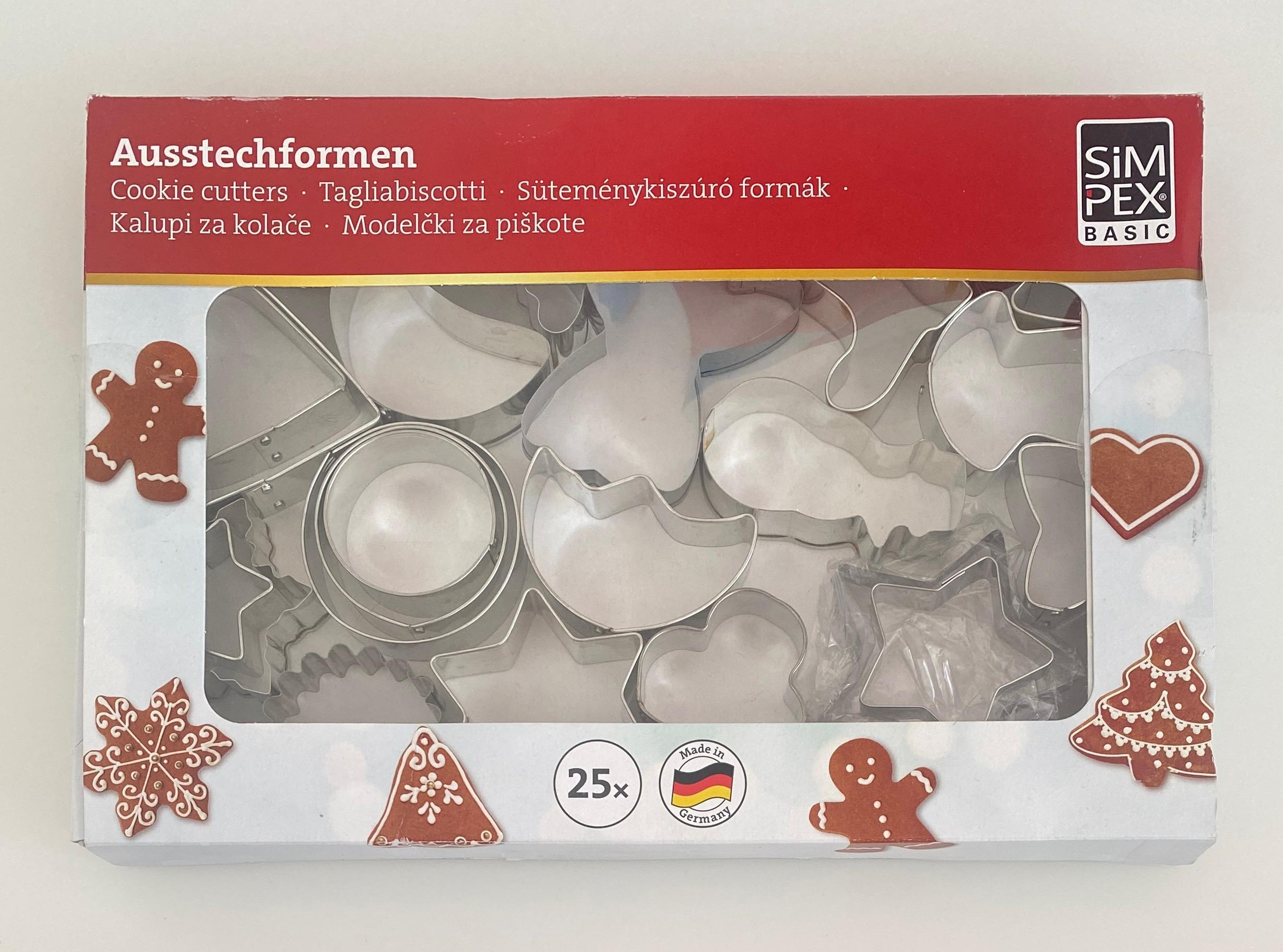 SIMPEX Basic Ausstechformenset 25-teilig in 6020 Innsbruck für 5,00 ...