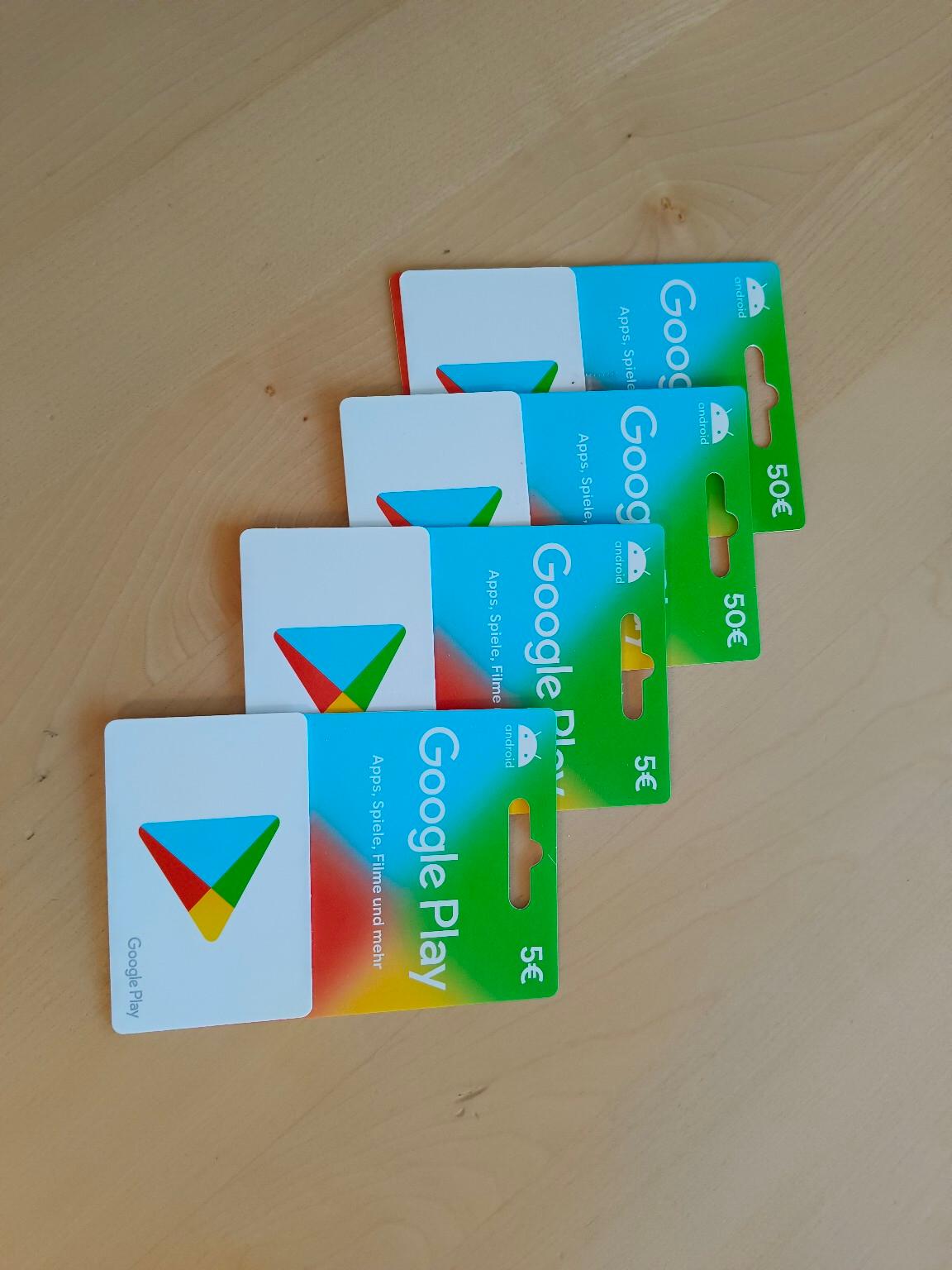 Google Play cards in 9560 Feldkirchen in Kärnten für 90,00 € zum ...