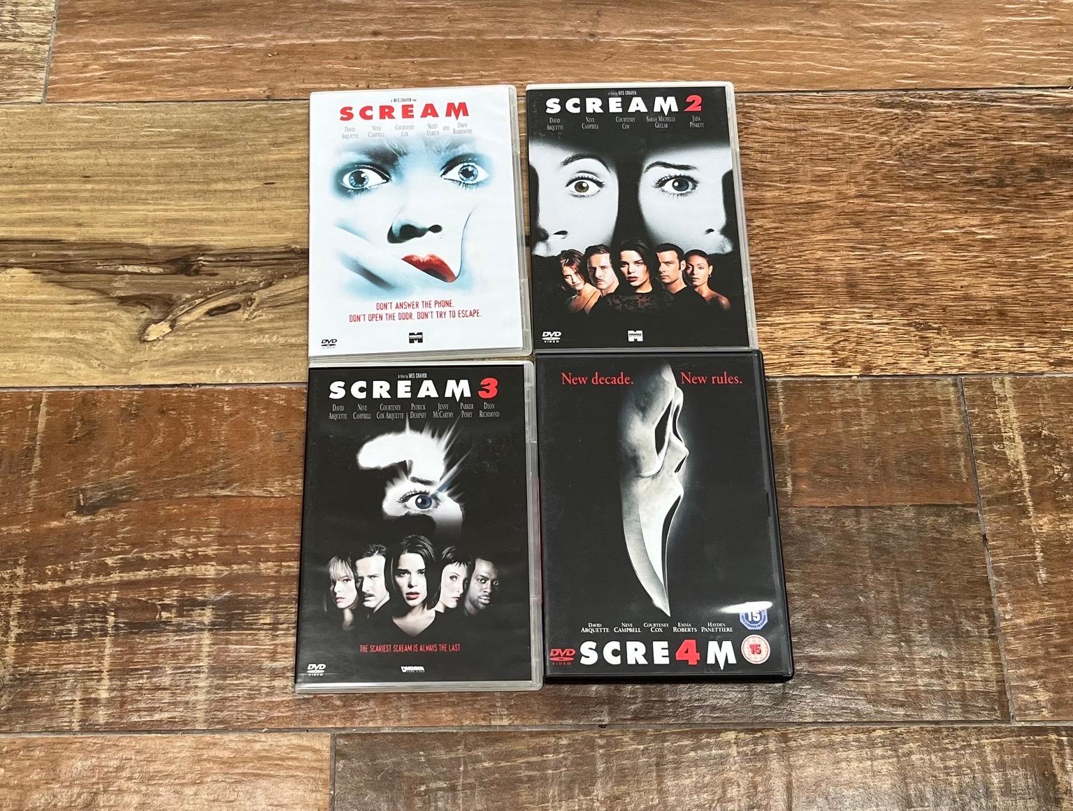 Scream 1, 2, 3, 4 DVD Collection in BT5 Dundonald für £ 13,00 zum ...
