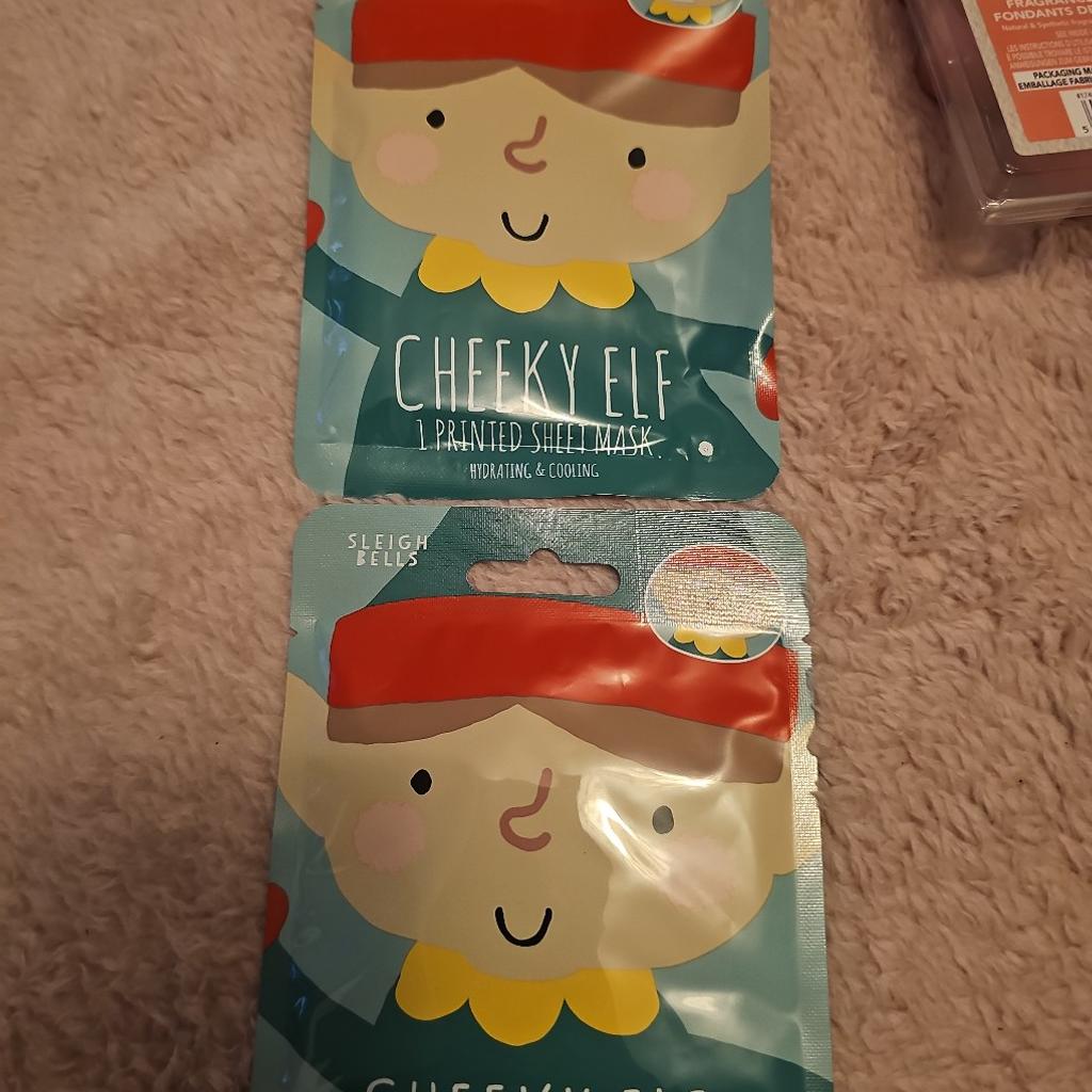 2 x Cheeky Elf Sheet Face Masks in L36 Huyton für 1,00 £ zum Verkauf ...
