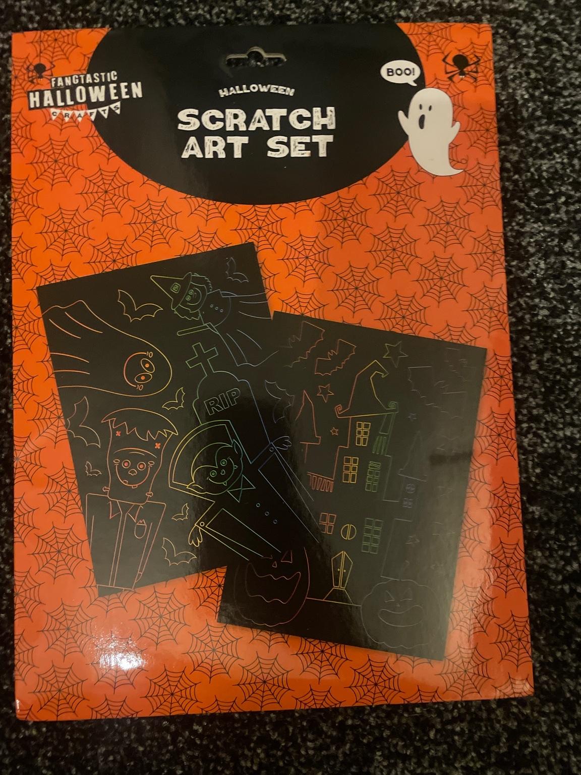 Halloween scratch art in S60 Rotherham für £ 1,50 zum Verkauf | Shpock AT