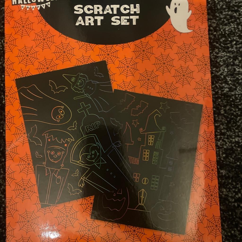 Halloween scratch art in S60 Rotherham für £ 1,50 zum Verkauf | Shpock AT