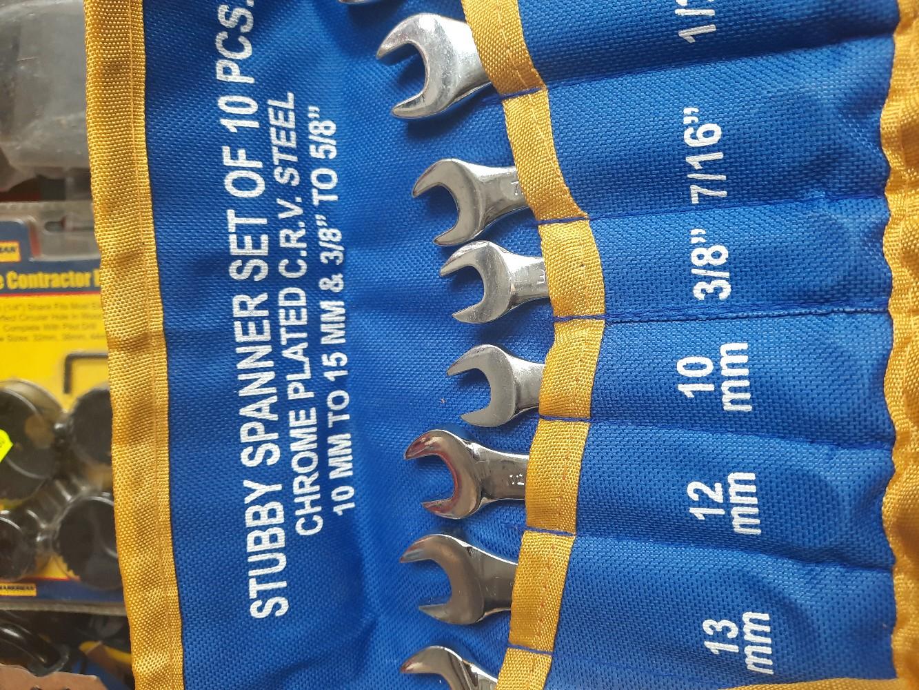 10 Piece Stubby & Combination Spanner Set in B11 Birmingham for £6.00 ...