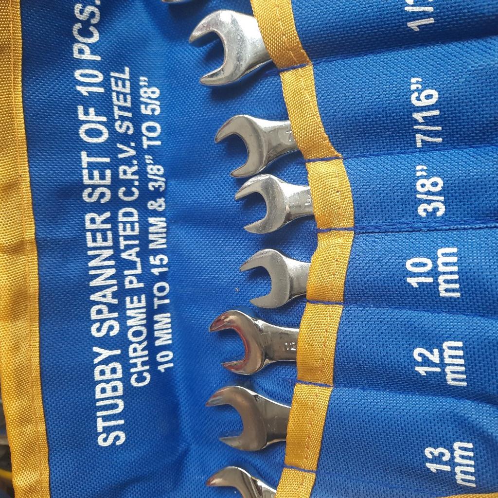 10 Piece Stubby & Combination Spanner Set in B11 Birmingham for £6.00 ...