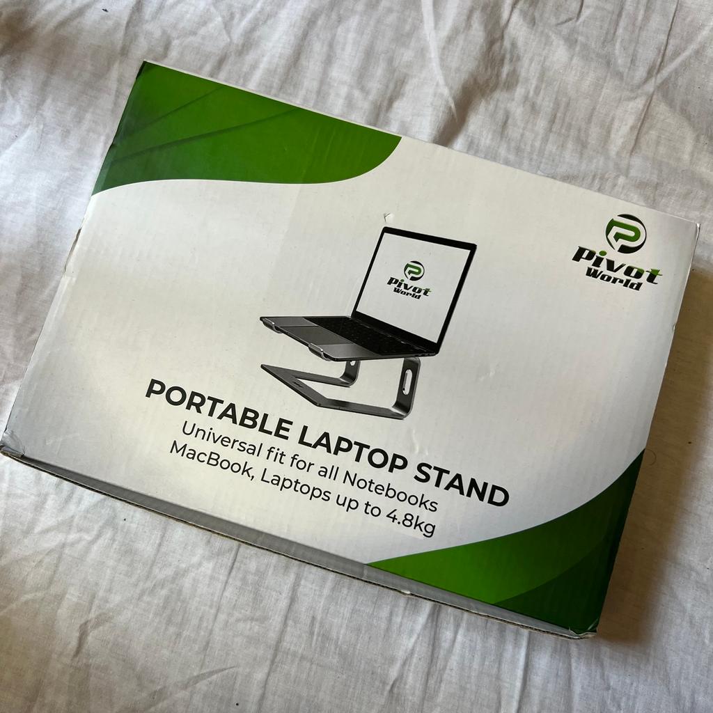 Pivot world portable laptop stand silver grey in B8 Birmingham für 15 ...