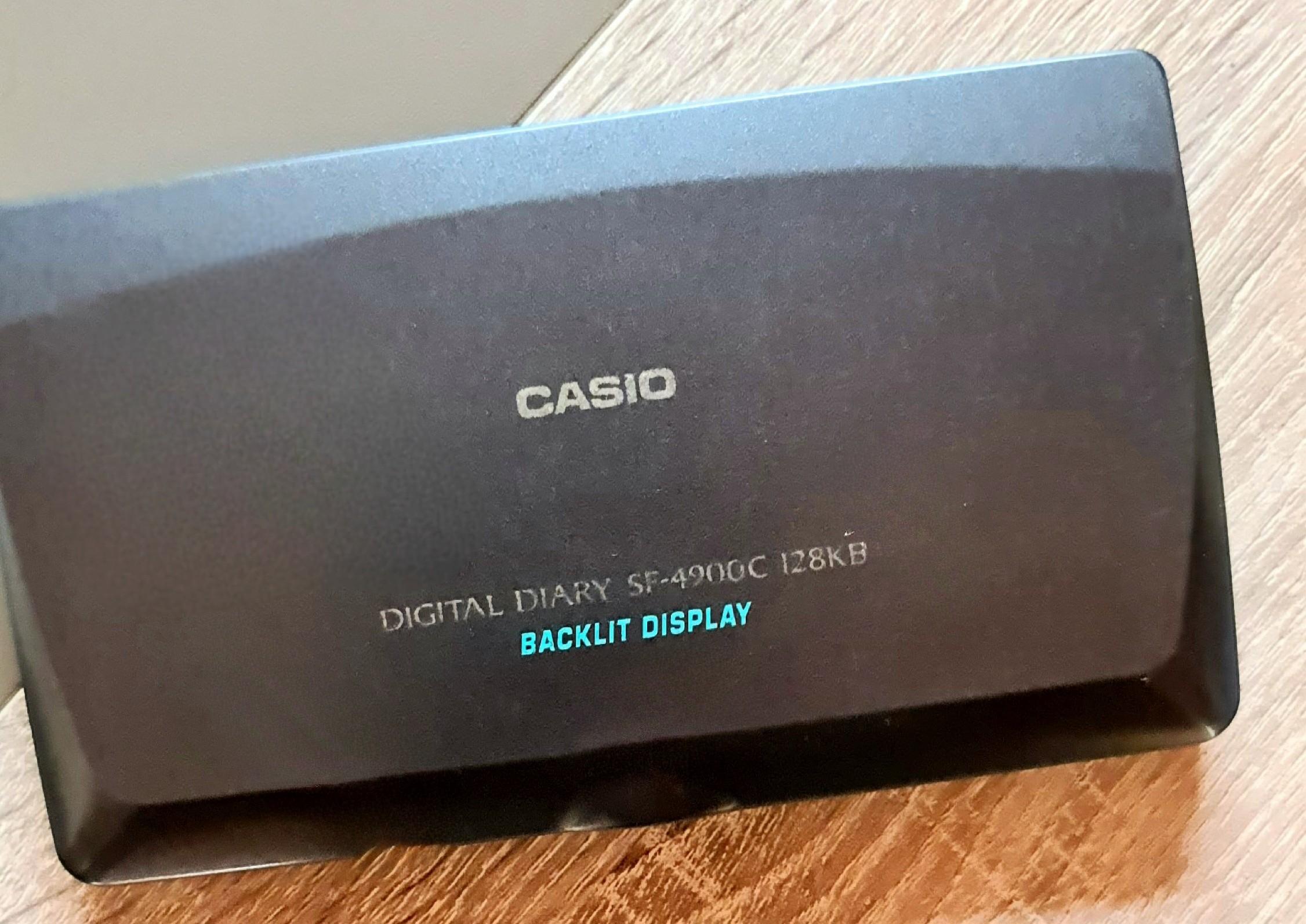 Casio Digital Diary SF-4900C 128KB in 72768 Reutlingen für 30,00 € zum ...