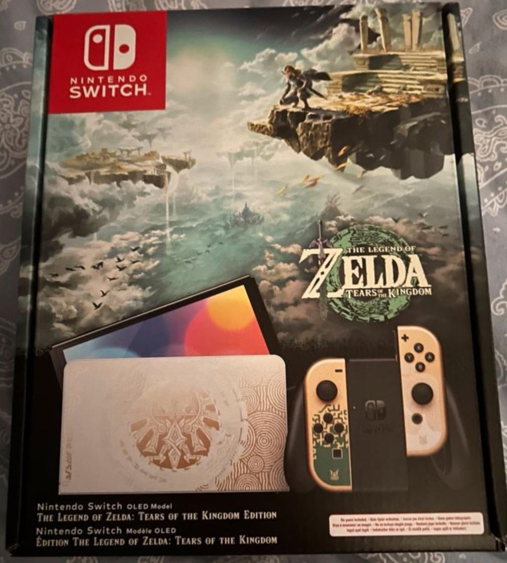 Nintendo Switch Oled Zelda Edition in 95632 Tröstauer Forst-Ost für 120 ...