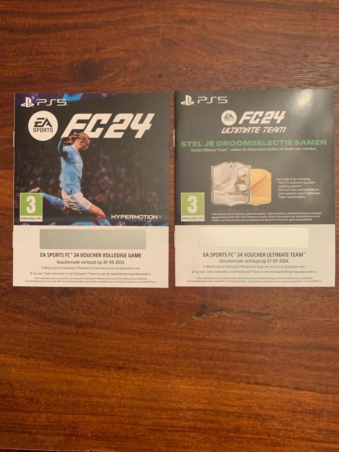 Playstation 5 FC24 + Ultimate Team Downloads in 57610 Altenkirchen ...