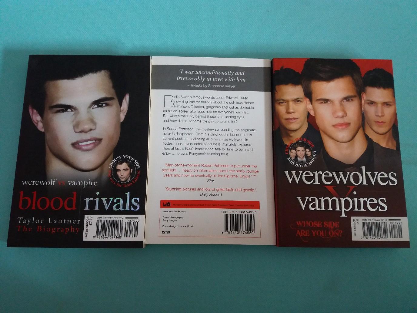 Vampire vs Werewolves x3 Book Bundle in DA16 London für 3,75 £ zum ...