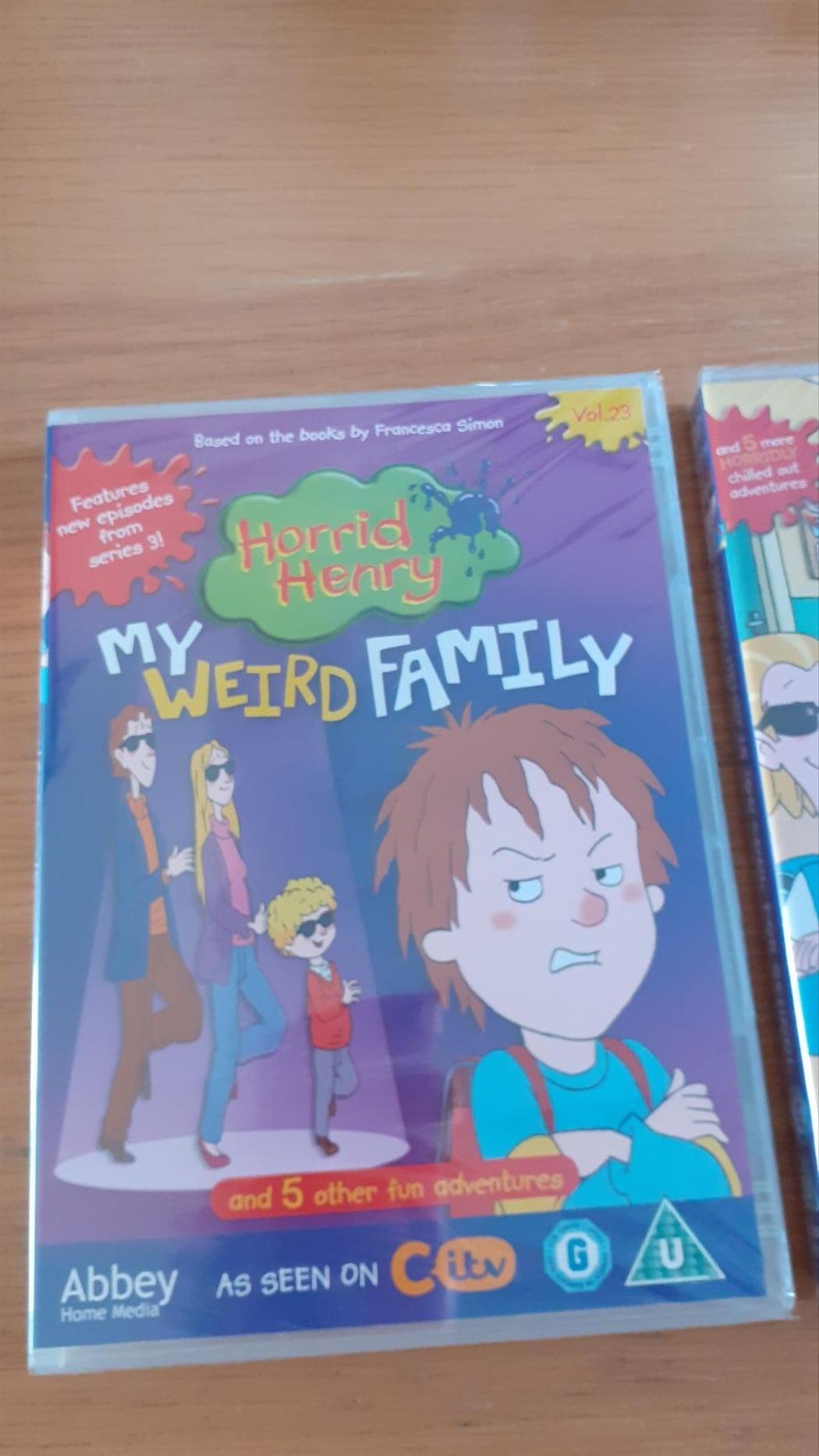 horrid henry my weird family dvd £1 new in RM9 London für 1,00 £ zum ...