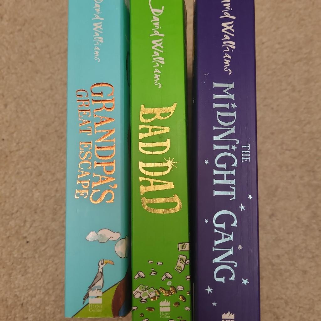 3x David Walliams kids books. in E15 London für £ 10,00 zum Verkauf ...