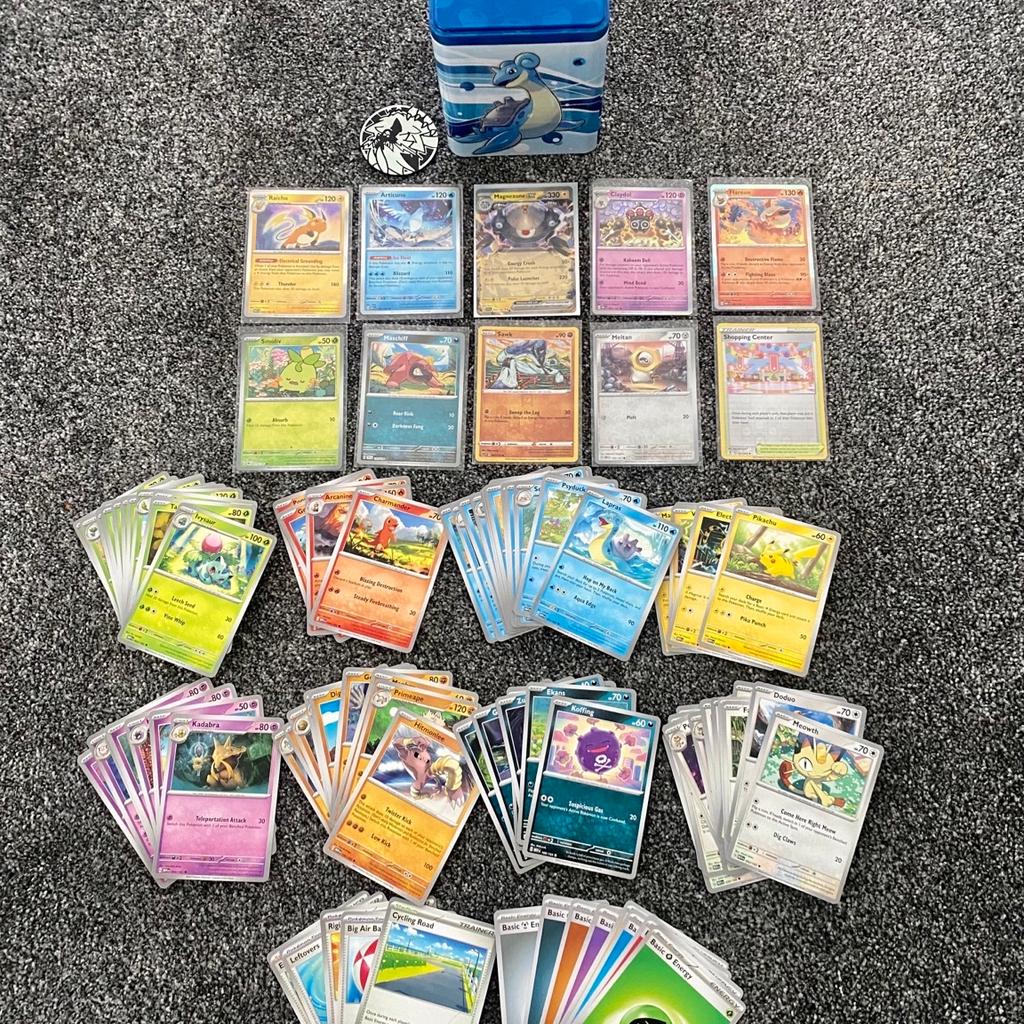 Pokemon card bundle in tin 100 Pokemon cards in DY3 Coseley for £16.00 ...
