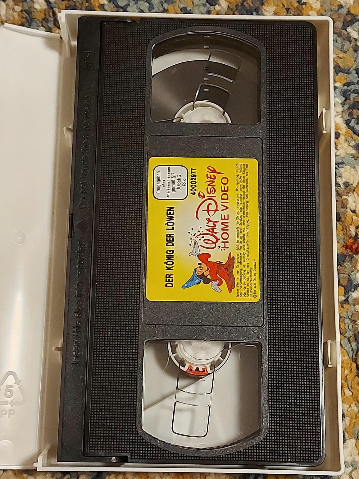 Walt Disney - Der König der Löwen VHS in 9421 Sankt Andrä für 250,00 ...