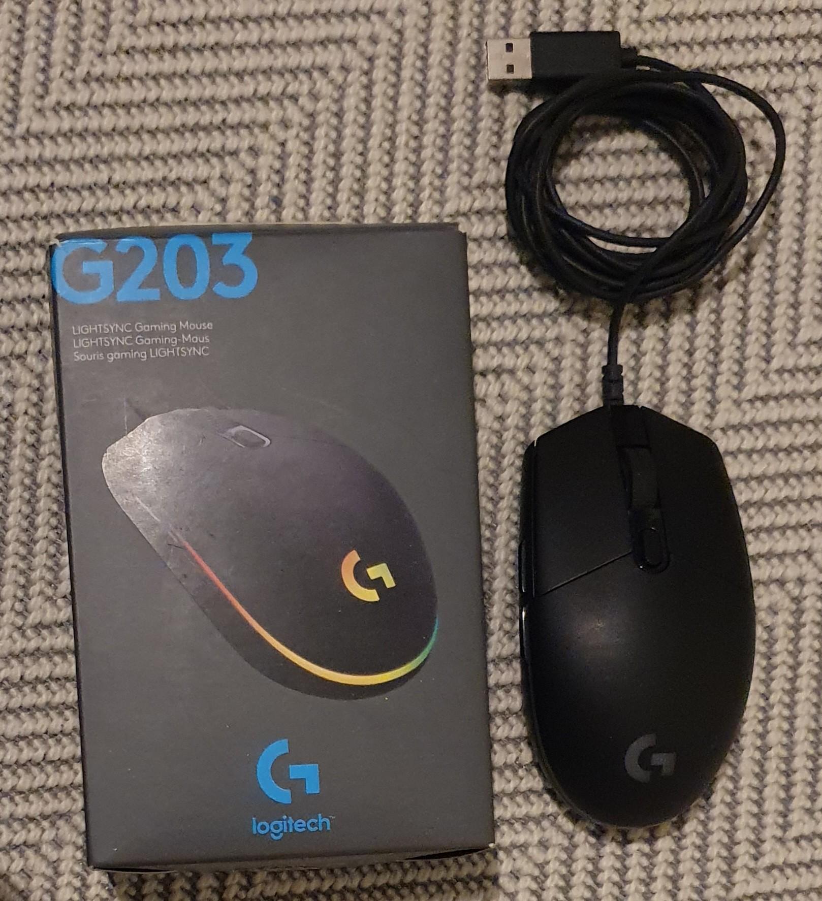 Logitech G203 Lightsync Gaming Mouse Black in B13 Birmingham für 18,00 ...