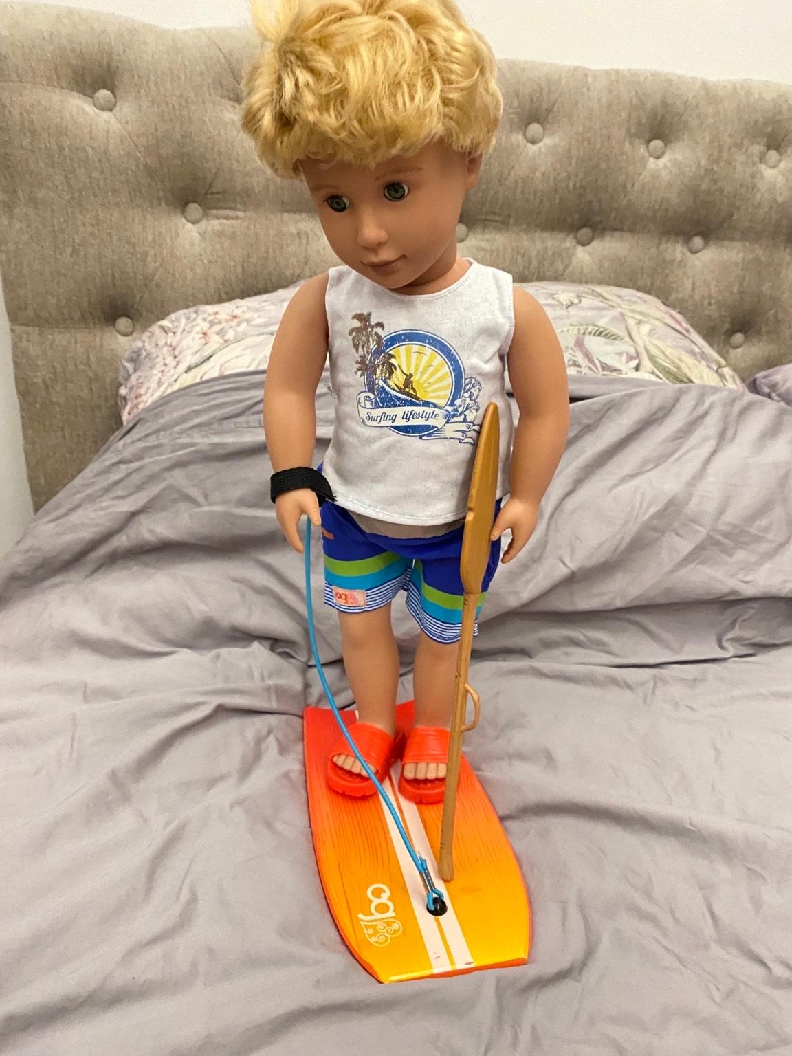 Our generation Gabe boy doll with surf set in DY6 Dudley für 20,00 ...