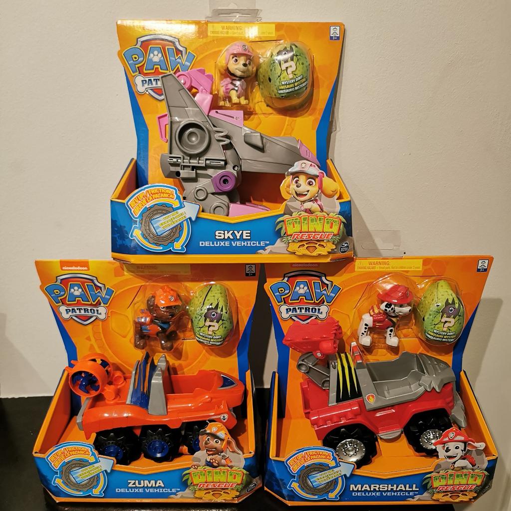 Paw Patrol Dino Rescue Skye Zuma Marshall in B27 Birmingham für 36,00 ...