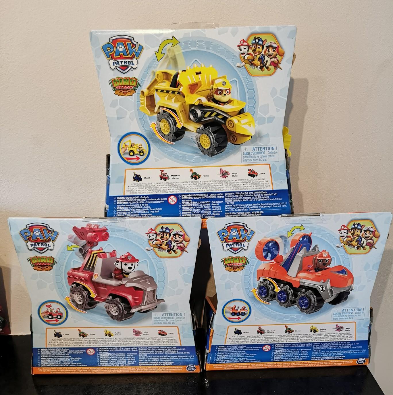 Paw Patrol Dino Rescue Rubble Zuma Marshall in B27 Birmingham für £ 36 ...
