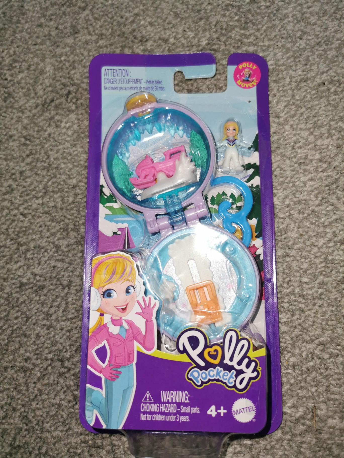 Polly Pocket Snow Cabin Compact Micro Playset in B27 Birmingham for £4. ...